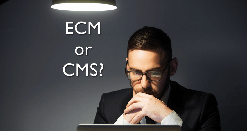 ECM vs CMS: Explaining Key Similarities and Differences